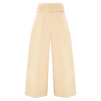 Dorothee Schumacher Femme, Pantalons, Beige, Taille: 42 FR Modern Structure Pants
