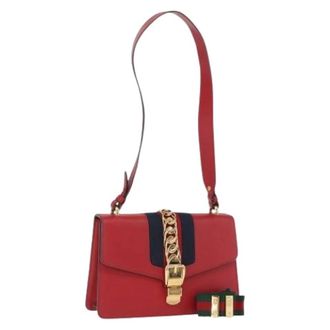 Gucci Pre-owned Vintage Schultertasche - - Pre-owned - Damen - Rot - ONE SIZE