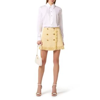 Elisabetta Franchi Damen, R&ouml;cke, Beige, MGr&ouml;&szlig;e