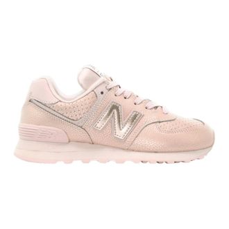 New Balance Femme, Chaussures, Rose, Taille: 40 EU Chaussures Cuir Lacets Semelle Caoutchouc