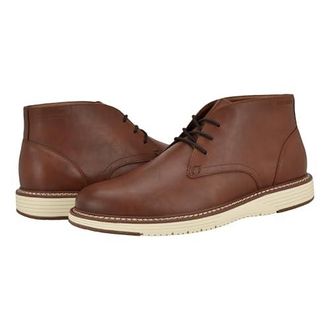 Tommy Hilfiger Bottes Harbin Chukka pour homme, cognac, 43 EU