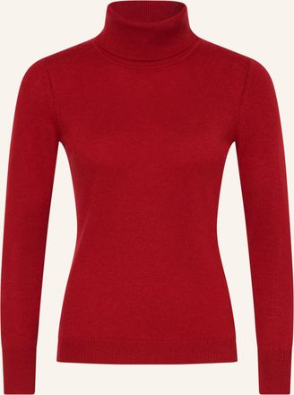 Darling Harbour Darling Harbour Rollkragenpullover Aus Cashmere rot