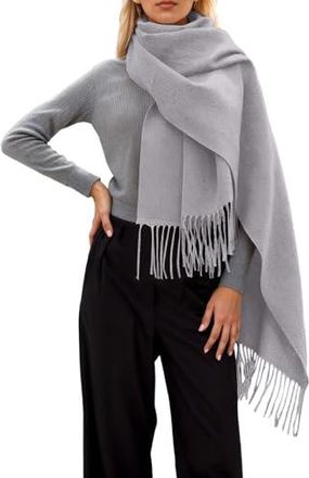 Generic &Eacute;charpe dhiver luxueuse et douce pour une &eacute;charpe enveloppante &eacute;paisse et confortable, cache-cou &eacute;l&eacute;gante, GY2., taille unique