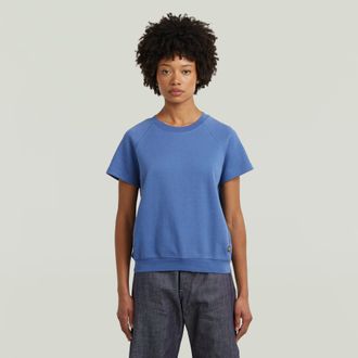 G-Star Raglan T-Shirt - Mittelblau - Damen