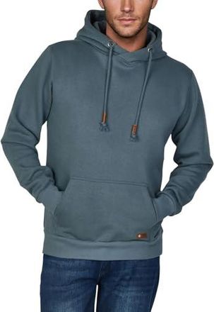 Riverso Sweat &agrave; capuche pour homme, coupe Regular Fit, RIVJulian, pull, col Cross-Over, rouge, bleu, beige, noir, vert, gris, S, M, L, XL, 2XL, 3XL, 4XL, 5XL,
