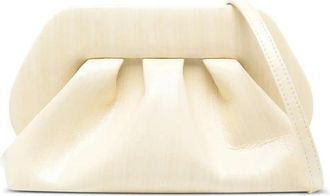 Themoir&egrave; Femme, Sacs, Beige, Taille: ONE Size Gathered Clutch