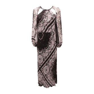 Twinset Damen, Kleider, Schwarzk, SGröße