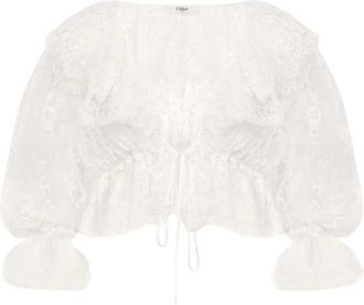 Chlo&eacute; Damen, Blusen & Hemden, Wei&szlig;, XSGr&ouml;&szlig;e
