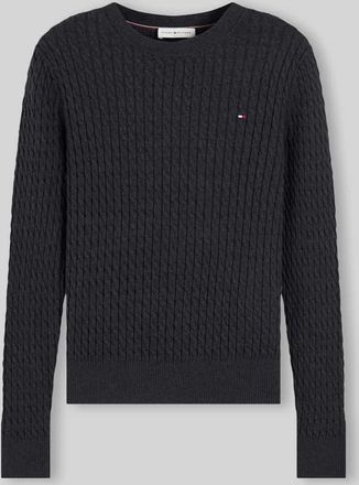 Tommy Hilfiger Regular Fit Pullover aus reiner Baumwolle
