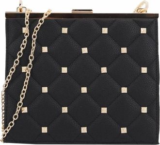 Menbur Bolso Acolchado Detalle Tach - - Bags - Damen - Schwarzk - ONE SIZE