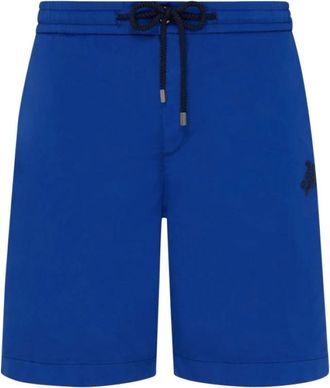 Vilebrequin Homme, Shorts, Bleu, Taille: W32 Levant Cotton Stretch Bermuda Shorts