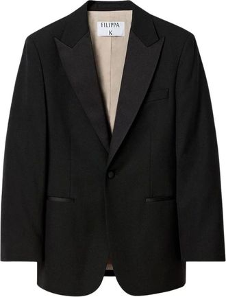 Filippa K Femme, Vestes, Noir, Taille: 42 FR Hourglass Tuxedo Blazer