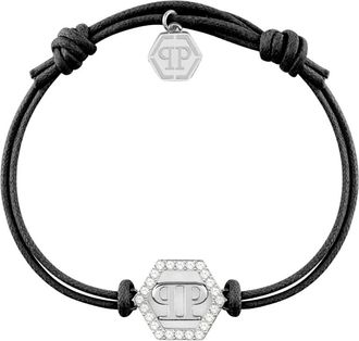 Philipp Plein Femme, Accessoires, Noir, Taille: ONE Size Linked Bracelet