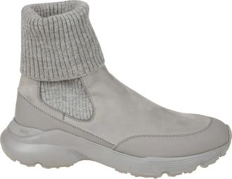 Tod's Tods Stiefel - Ankle-Height Grey Boots With Rounded Toe - Gr. 36,5 (EU) - in Grau - für Damen