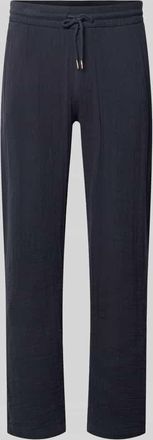 Lindbergh Straight Fit Sweatpants in Musselin-Optik