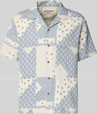 Pepe Jeans London Relaxed Fit Freizeithemd aus reiner Baumwolle Modell PISARROT