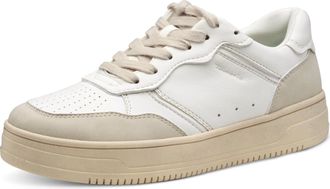 Tamaris Schnürer Damen Vegan sportlich weiß,EU 42