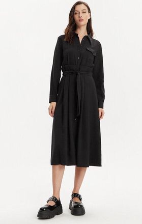 Max & Co. Hemdkleid Armilla 2416221032200 Schwarz Regular Fit