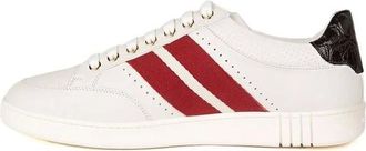 Bally Homme, Chaussures, Blanc, Taille: 42 1/2 EU Baskets en cuir