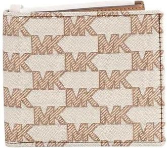 Michael Kors Portefeuille en cuir &eacute;cru