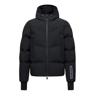 Moncler Veste de ski isol&eacute;e &agrave; capuche Angren - Homme - Sport - Noir - Taille: XL