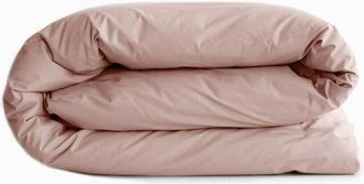 Vent du Sud Vent Du Sud - Bettdeckenbezug Manoir Perkal aus reiner, langstapeliger, gek&auml;mmter Baumwolle 80 F&auml;den/cm&sup2; S&uuml;dwind - Rosa - Bettdeckenbezug 260 x 240