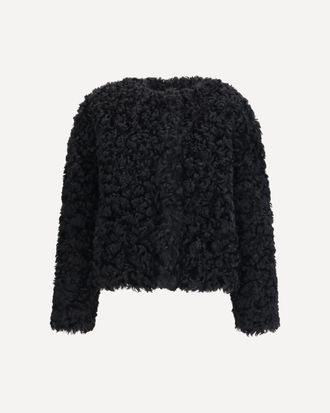 Kristina Ti Short plush Coat Female 42
