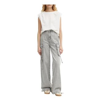 Patrizia Pepe Cargo-Taschen Jeans - - Jeans - Damen - Grau - W26