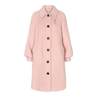 Rue de Femme RUE de Femme - Manteau droit - Femme - Manteaux - Rose - Taille: 42 FR