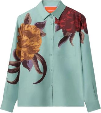 La DoubleJ Femme, Blouses et Chemises, Bleu, Taille: 40 FR Shirt