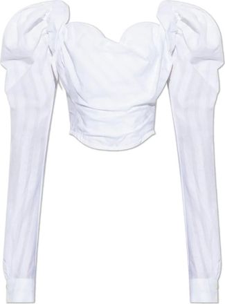 Vivienne Westwood Femme, Blouses et Chemises, Blanc, Taille: 40 FR Blouses