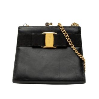 Ferragamo Pre-owned Shoulder Bag - - Pre-owned - Damen - Schwarzk - ONE SIZE