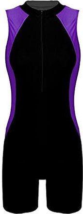 dPois Elégant Maillot de Bain Femme Une Pièce Tankini Top Shorty 1 Pièce Bikini Sport Short de Bain Vêtements dÉté Body Plage Monokini Culotte de Bain Swimw