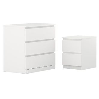IKEA MALM Schlafzimmerm&ouml;bel 2er-Set