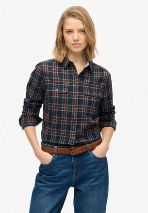 Superdry Karobluse LUMBERJACK CHECK FLANNEL SHIRT