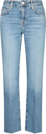 7 For All Mankind jean en coton mélangé - Bleu