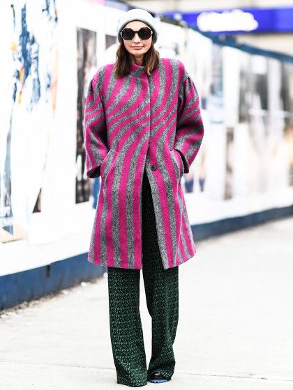 Le color block quand il fait froid ? On valide !