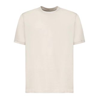 Eleventy T-Shirts - - Tops - Herren - Beige - 2XL