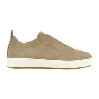Hogan Homme, Chaussures, Beige, Taille: 40 1/2 EU Baskets Beige pour des tenues &eacute;l&eacute;gantes