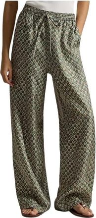 Polo Ralph Lauren Femme, Pantalons, Vert, Taille: 42 FR Wide Pantalons