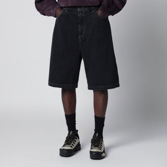 Carhartt Work in Progress Brandon Short aus schwerem Baumwolldenim in Schwarz