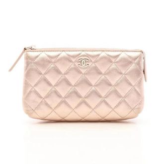 Chanel Pre-owned Vintage Clutch - - Pre-owned - Damen - Rosa - ONE SIZE