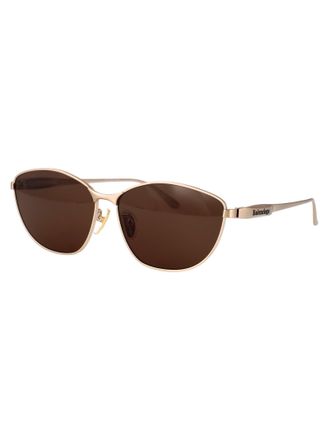 Balenciaga Womens Sunglasses Bb0358sk Gold Metal Gold-Gold-Brown Gold/gold/brown