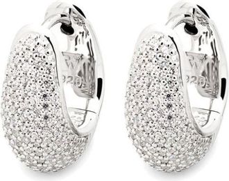 Tom Wood Ice Creolen - Silber