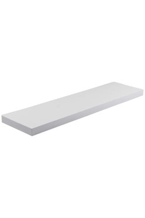 Boxxx Wandboard, Wei&szlig;, Metall, Papier, Holzwerkstoff, 90x3.8x23.5 cm, Wohnzimmer, Regale, Wandboards