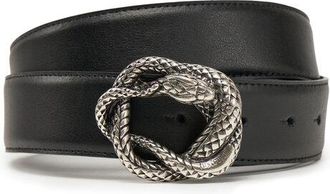 Just Cavalli Damengürtel 78QA6F40 ZP296 Schwarz