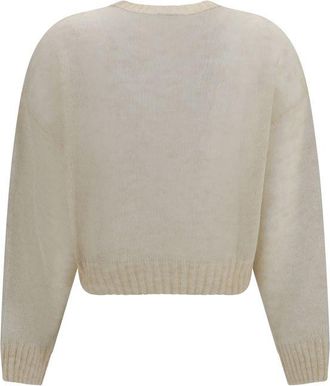 Brunello Cucinelli Mohair Wool Sweater - Beige