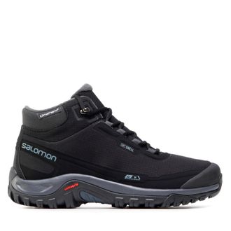 Salomon Trekkingschuhe Salomon Shelter Cs Wp 411104 27 V0 Schwarz