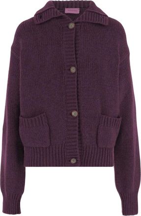 Magda Butrym Damen, Strickwaren, Rot, SGr&ouml;&szlig;e