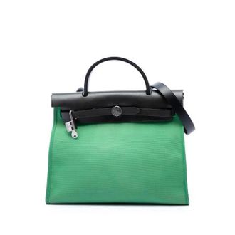 Herm&egrave;s Pre-owned Herbag Zip - - Pre-owned - Damen - Gr&uuml;n - ONE SIZE